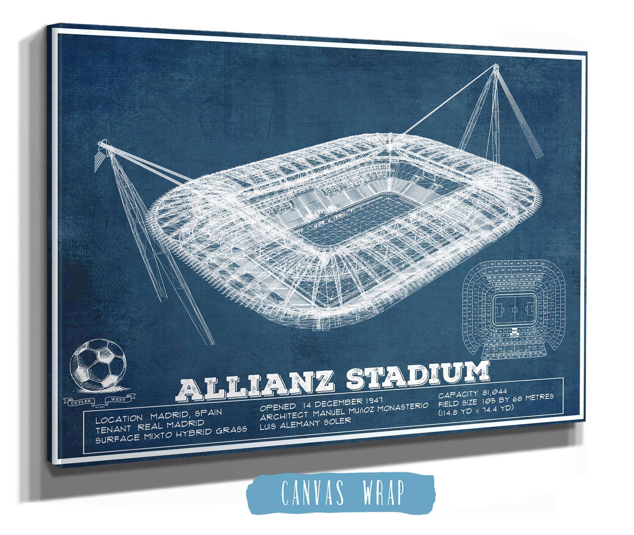 Juventus Football Club Allianz Stadium Stadium Soccer Art by Cutler West